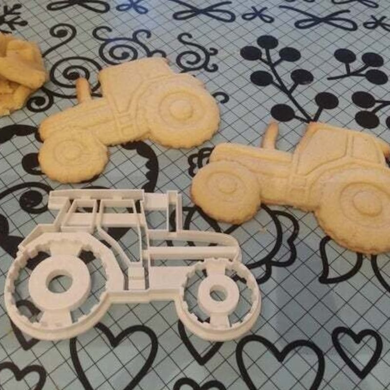 Tractor Cookies - Etsy