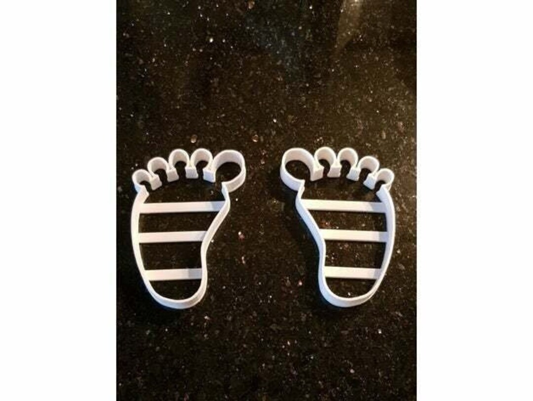 Baby Feet Pair Cookie Cutters Great for Pastry Biscuit Icing Fondant ...