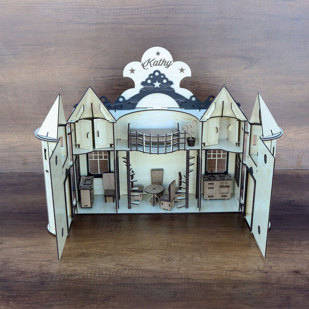 Princess Castle, Wooden Castle, Princess Palace, Princess Dollhouse ...