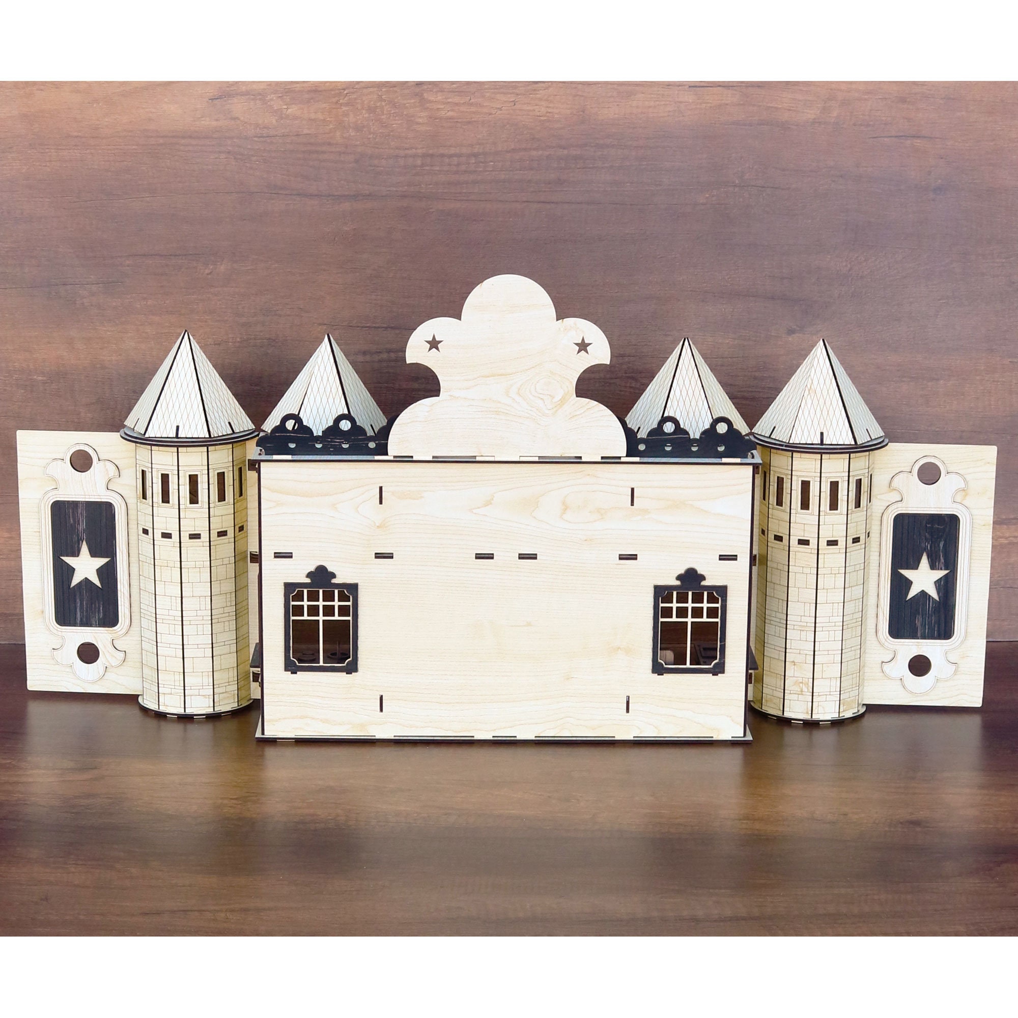 Princess Castle, Wooden Castle, Princess Palace, Princess Dollhouse ...