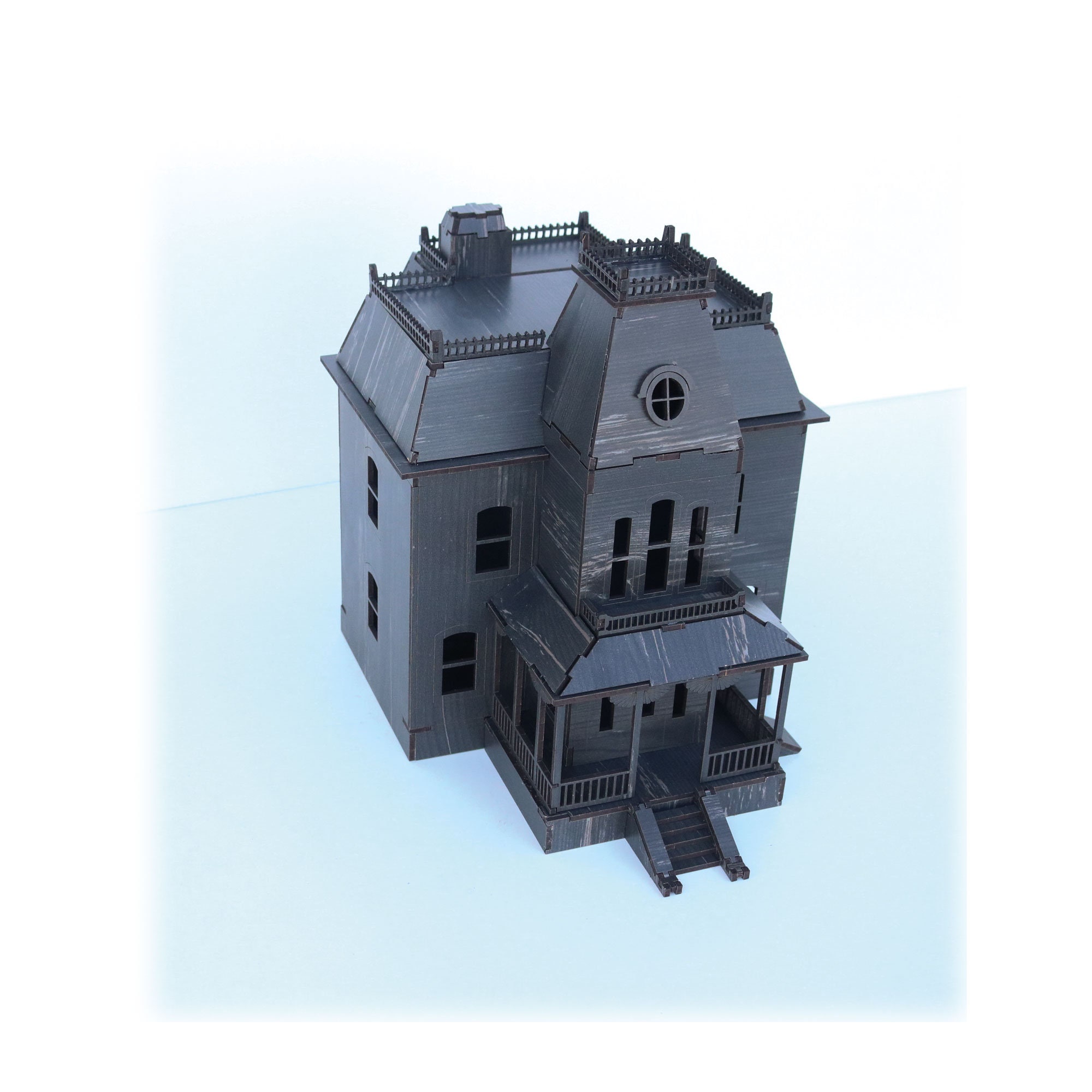 Bates Motel Wooden Dollhouse Psycho House Bates Haunted - Etsy