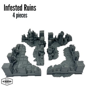 Tulipa Alien Infested Complete Set Scenery Scatter Terrain for 28/32mm ...