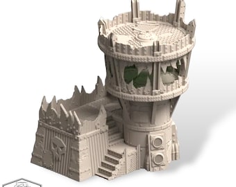 Craftworld World-ship Scenery Scatter Terrain for 28mm/32mm Tabletop ...