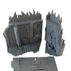 Orc Ruin Scenery Scatter Terrain for 28mm/32mm Tabletop Miniature ...