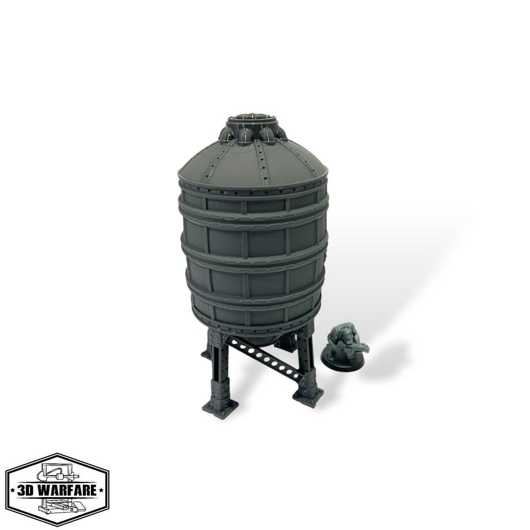 Orc Water Tank Scenery Terrain for 28/32mm Tabletop Miniature Wargames ...