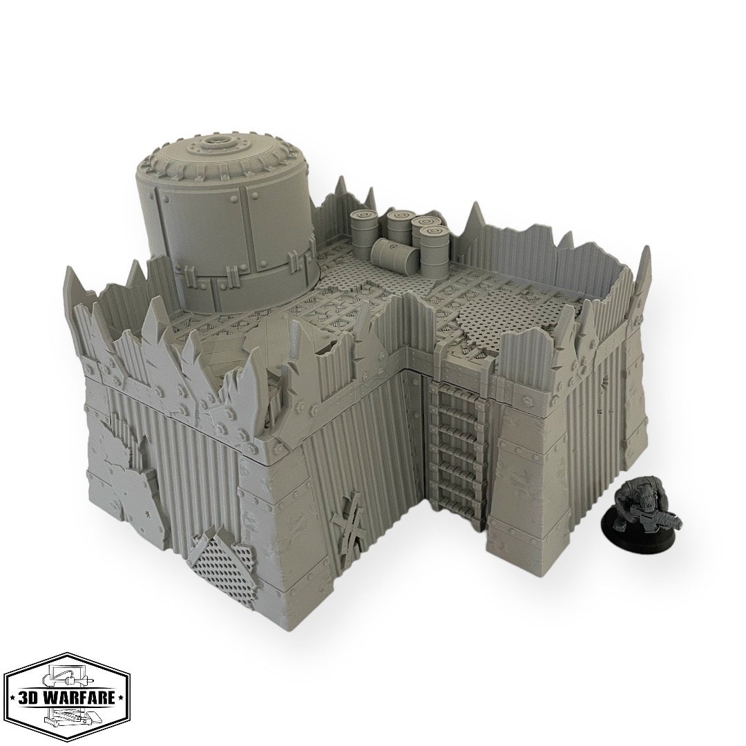 Orc Barracks Scatter Terrain for 28mm/32mm Tabletop Miniature Wargames ...