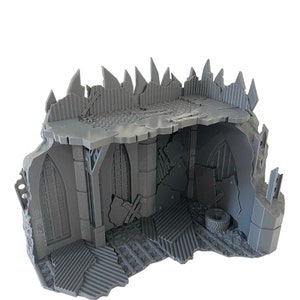 Orc Ruin Scenery Scatter Terrain for 28mm/32mm Tabletop Miniature ...