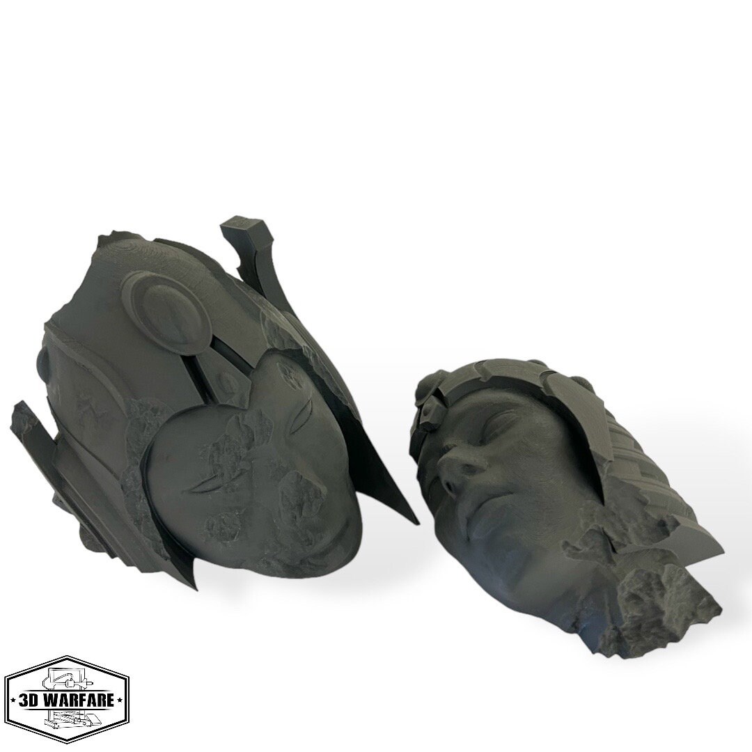 Eldar Head Statue Terrain Scenery Scatter Terrain for 28mm/32mm ...