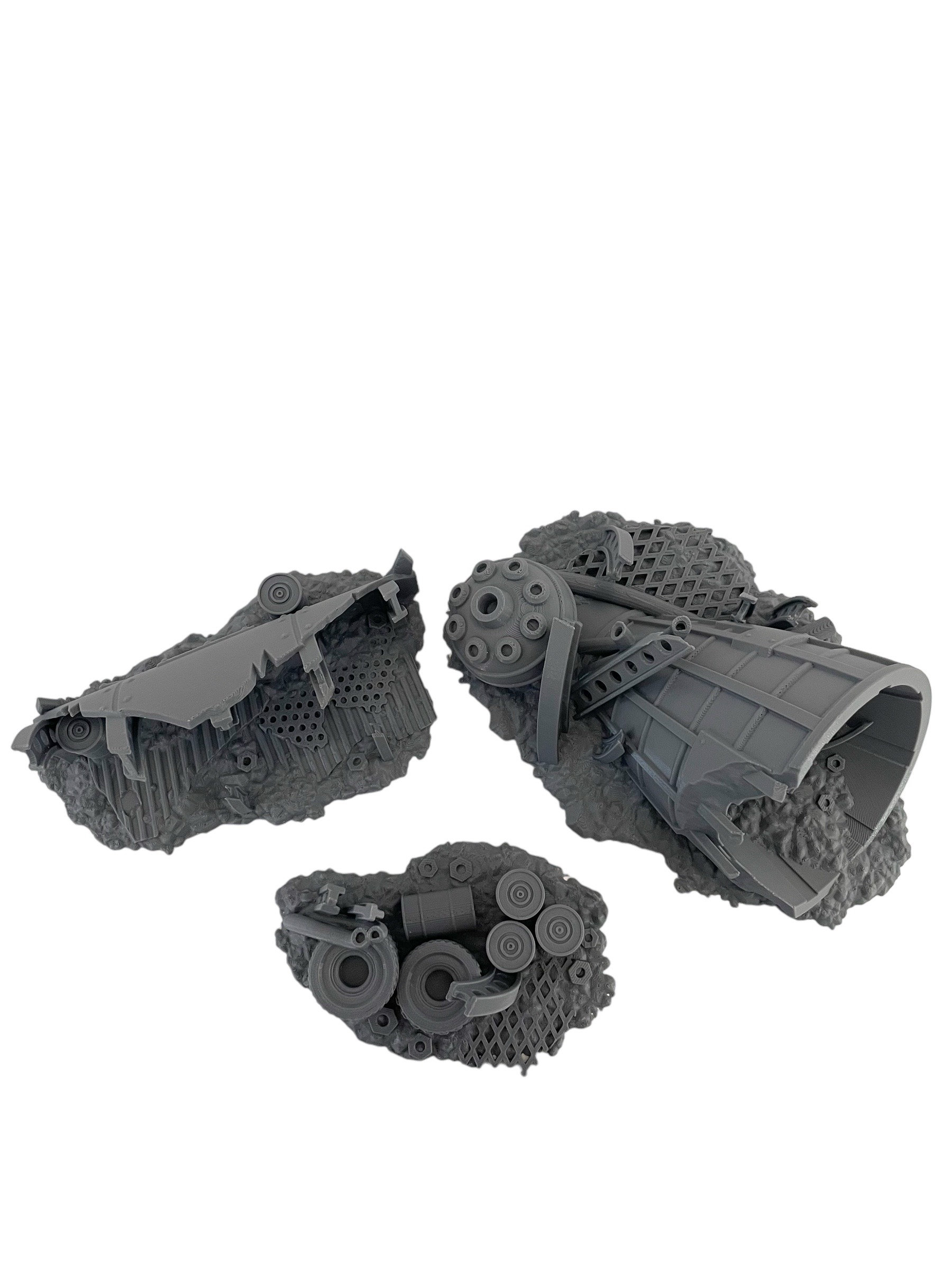 Orc Barricades Scenery Scatter Terrain for 28mm/32mm Tabletop - Etsy