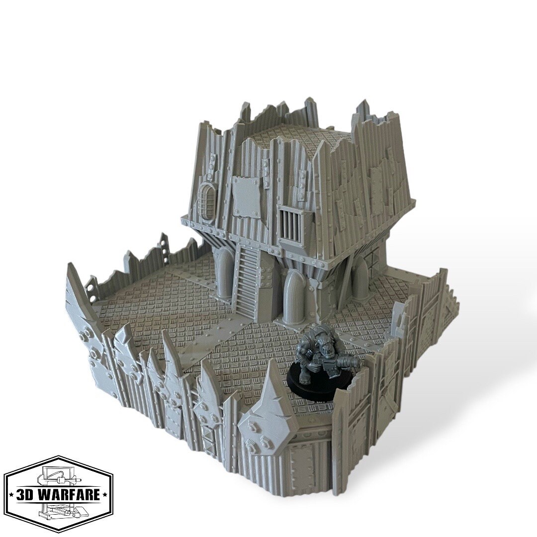 Orc Tower Bridge Scenery Scatter Terrain for 28mm/32mm Tabletop ...