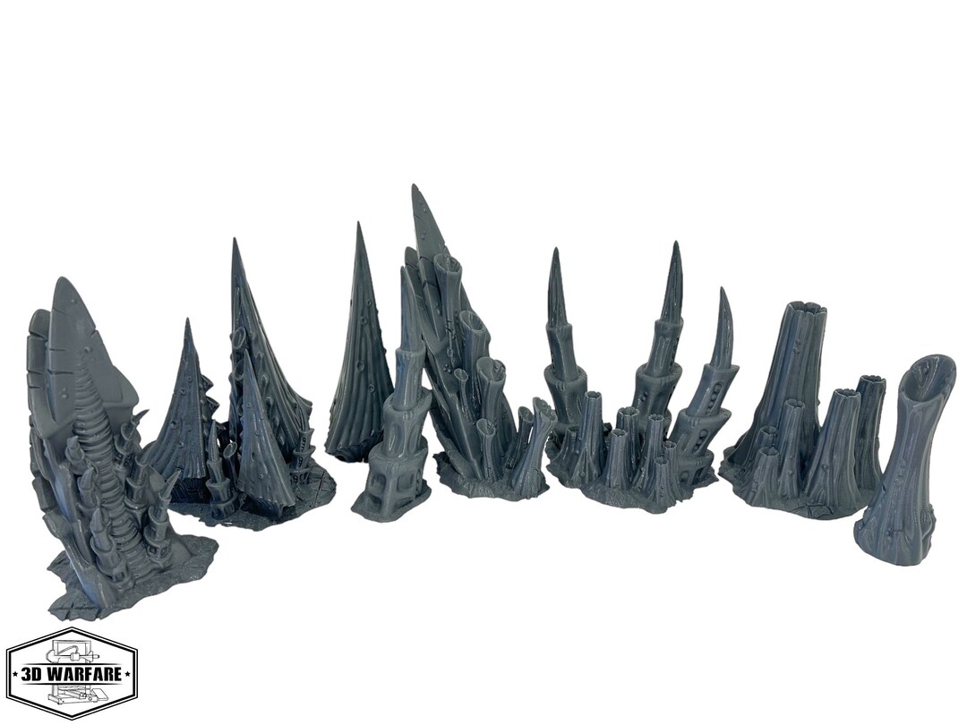 Tulipa Alien Infested Spores Scenery Scatter Terrain for 28mm/32mm ...