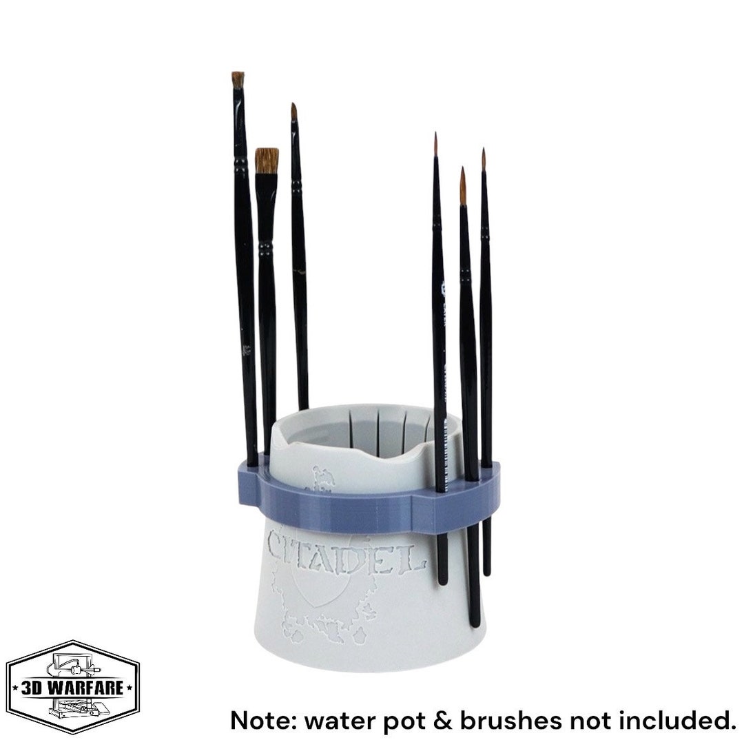 Citadel Water Pot Paint Brush Holder - for All Citadel Size Paint ...