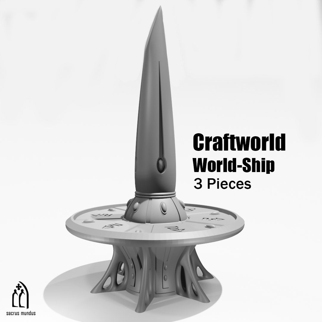 Craftworld World-ship Scenery Scatter Terrain for 28mm/32mm - Etsy