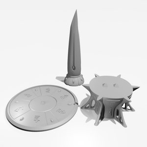 Craftworld World-ship Scenery Scatter Terrain for 28mm/32mm Tabletop ...