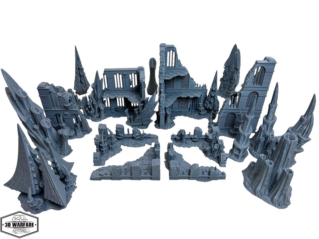 Tulipa Alien Infested Complete Set Scenery Scatter Terrain for 28/32mm ...