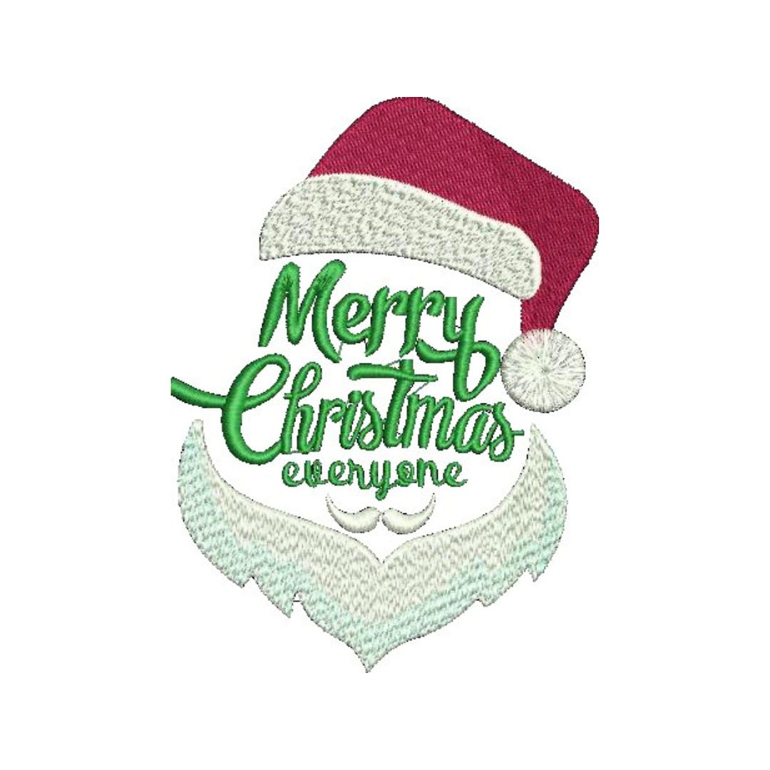 Matrix Embroidery Santa Claus Everyone 13CM Christmas Machine ...
