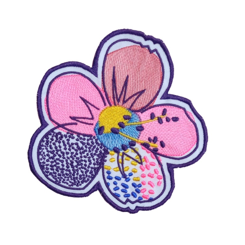 Machine Embroidery Matrix Minimalist Flower Includes 2 Classic Designs ...