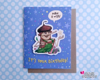 Sprite Birthday Card - Etsy
