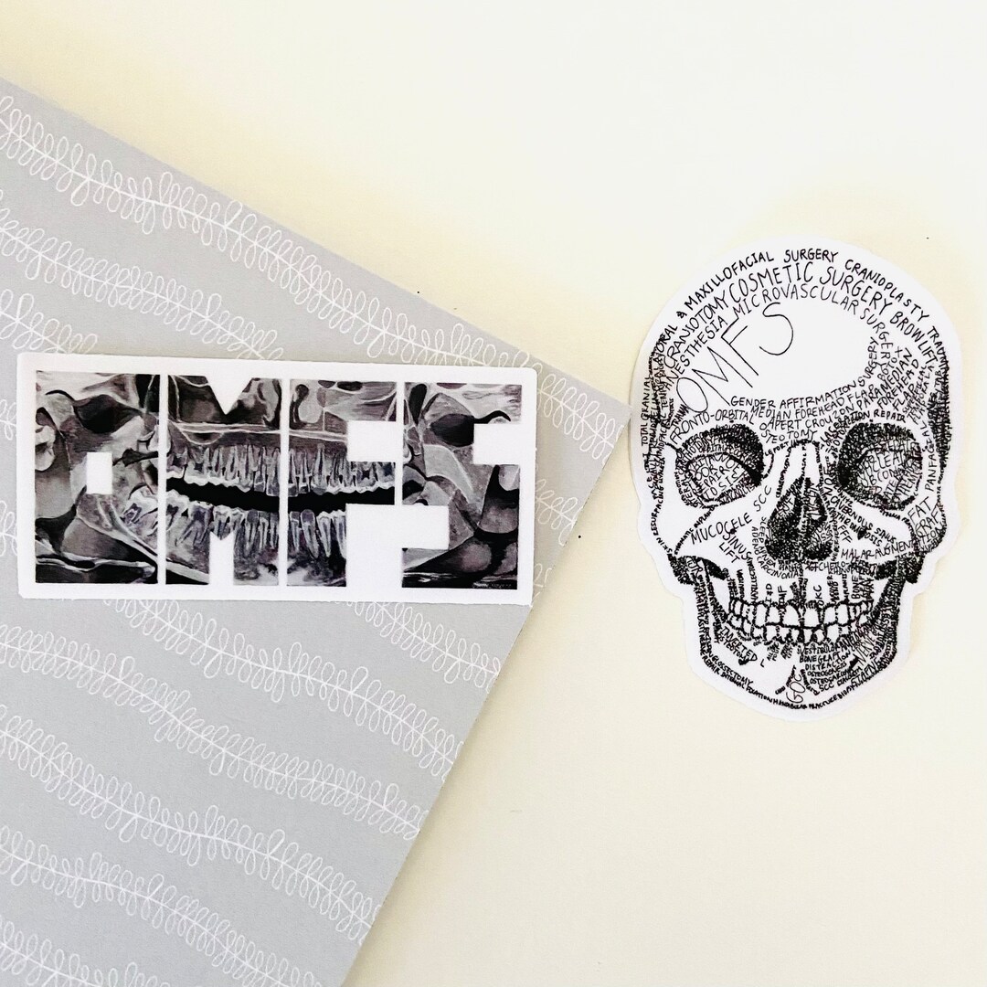 OMFS Sticker Pack 2 Stickers - Etsy