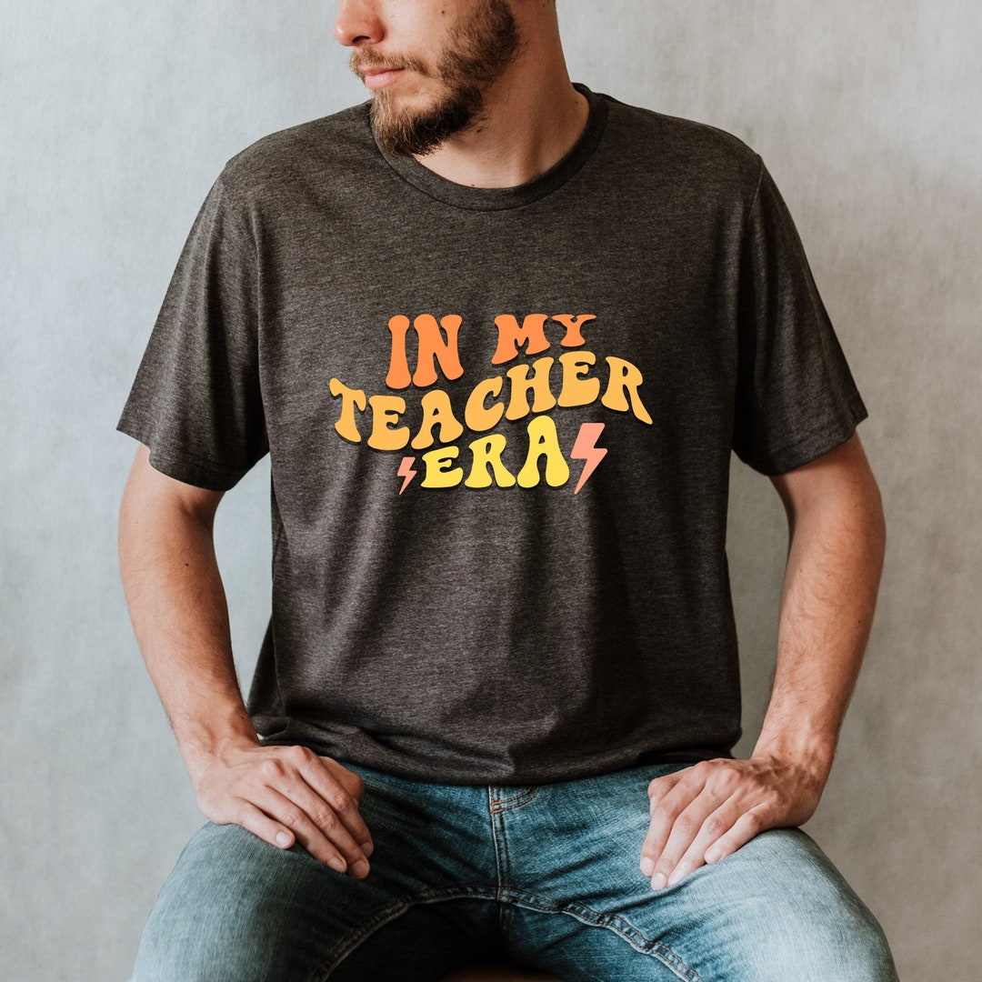 In My Teacher Era T-shirt, Teacher Tee, Back to School Shirt, New ...