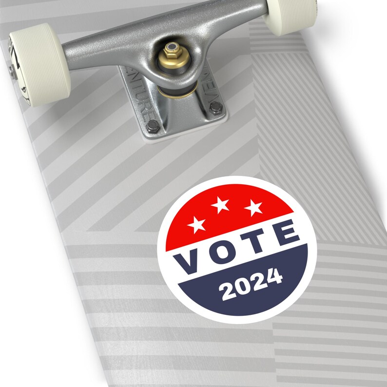 Political 2024 US Election Sticker, 2024 US Presidential Elections ...