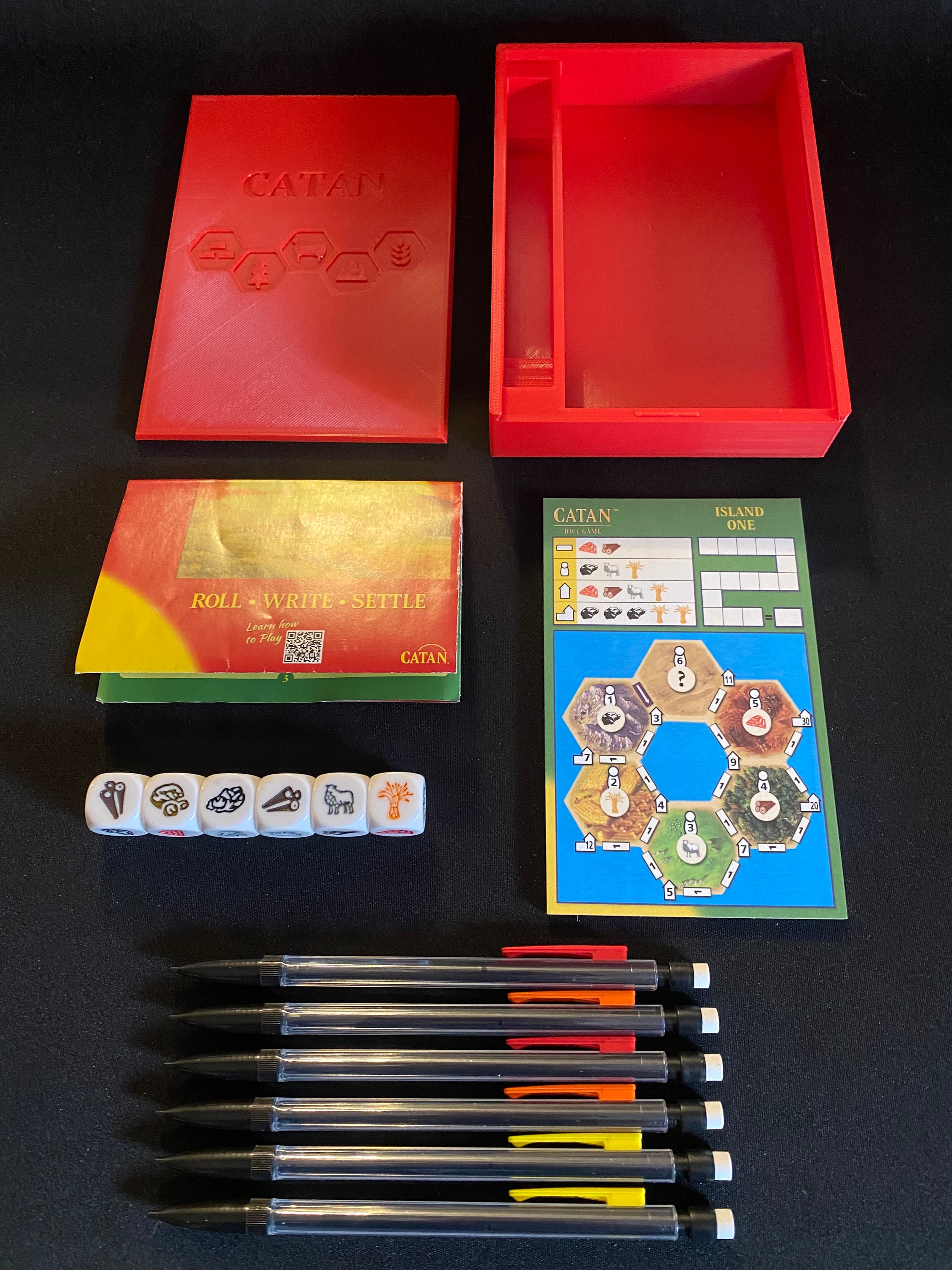Catan Dice Game Case ( STL File ) - Etsy