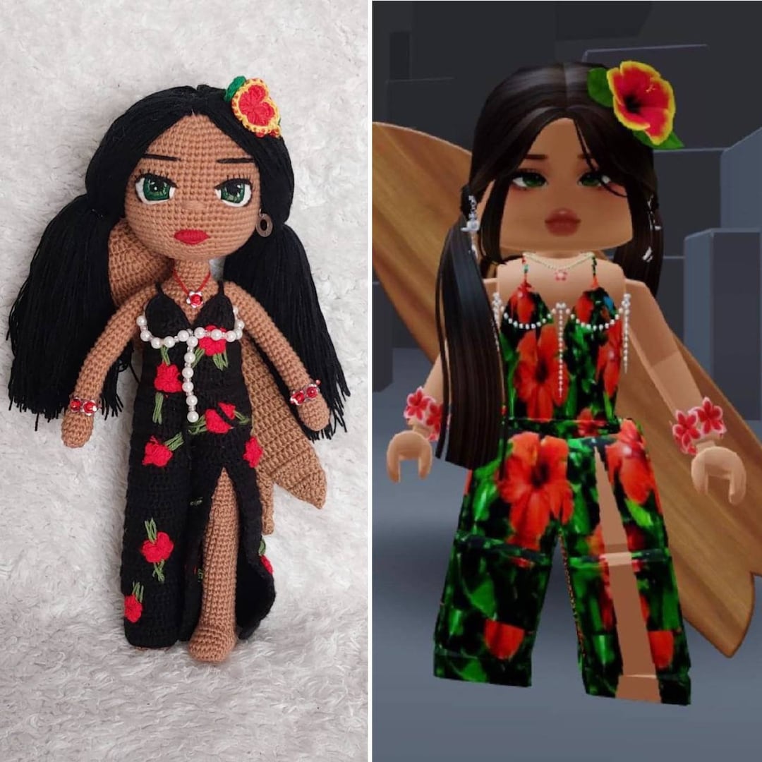 Crochet Roblox Avatar, Your Roblox Character, Custom Roblox Avatar ...