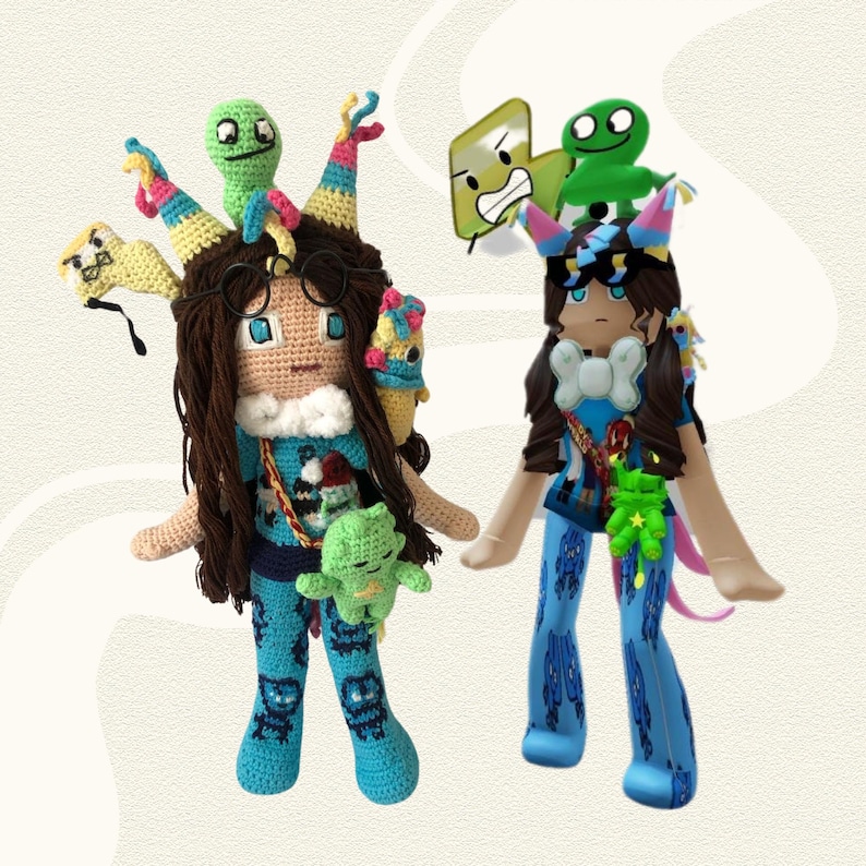 Custom Roblox Plush | Personalized Roblox Avatar Toy | Handmade 11 ...