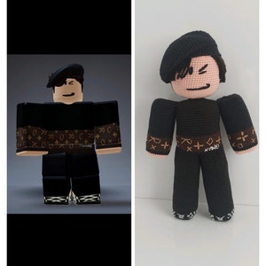Crochet Roblox Avatar, Your Roblox Character, Custom Roblox Avatar ...