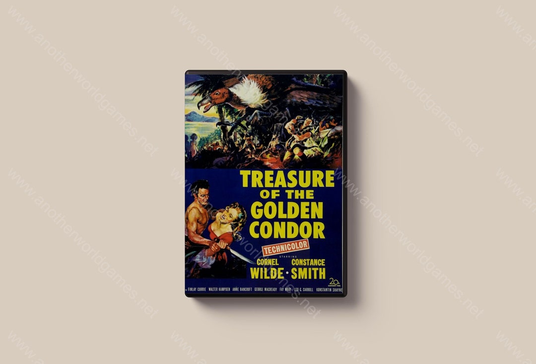 Treasure of the Golden Condor 1953 Adventure Cornel Wilde - Etsy