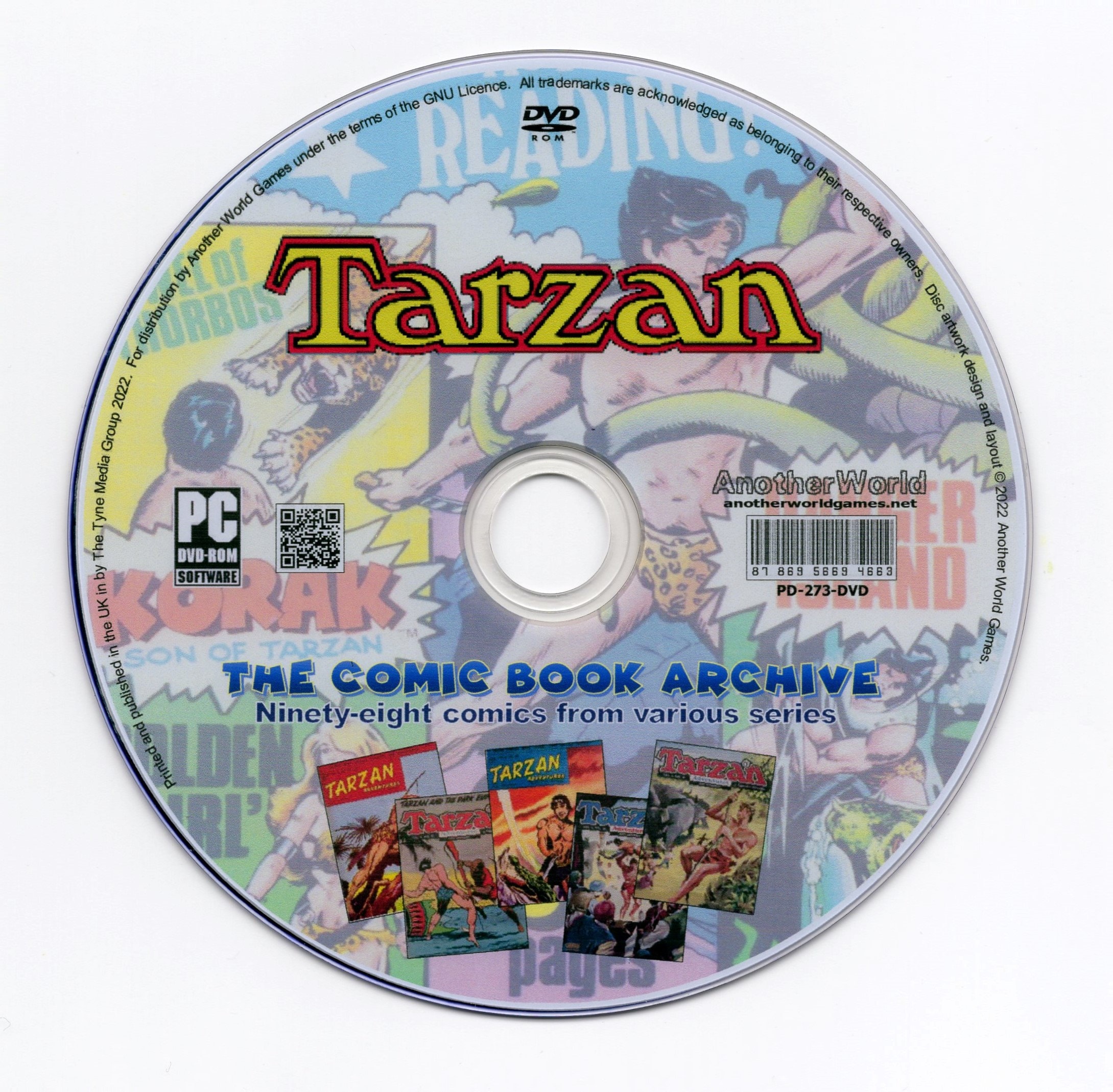 Tarzan 2022 Dvd Cover