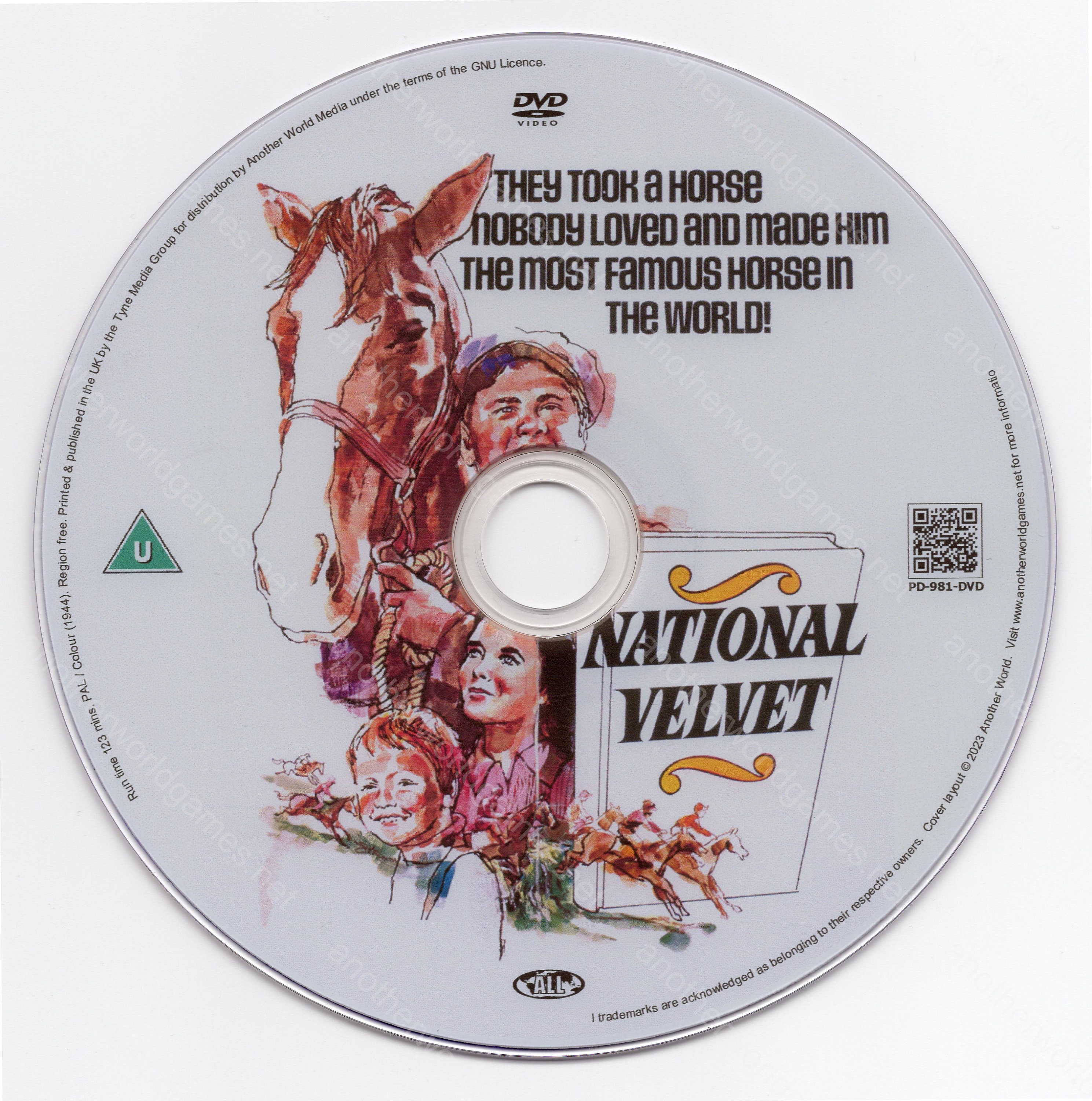 National Velvet Dvd Cover