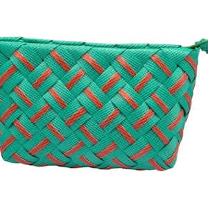 Vibrant Multi-tone Woven Coin Purse for Ladies – Colorful and Durable ...
