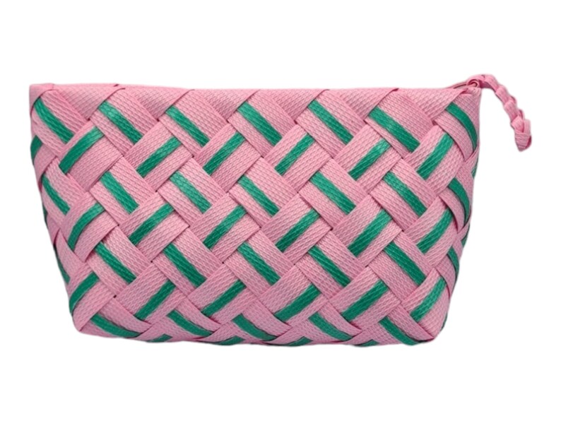 Vibrant Multi-tone Woven Coin Purse for Ladies – Colorful and Durable ...