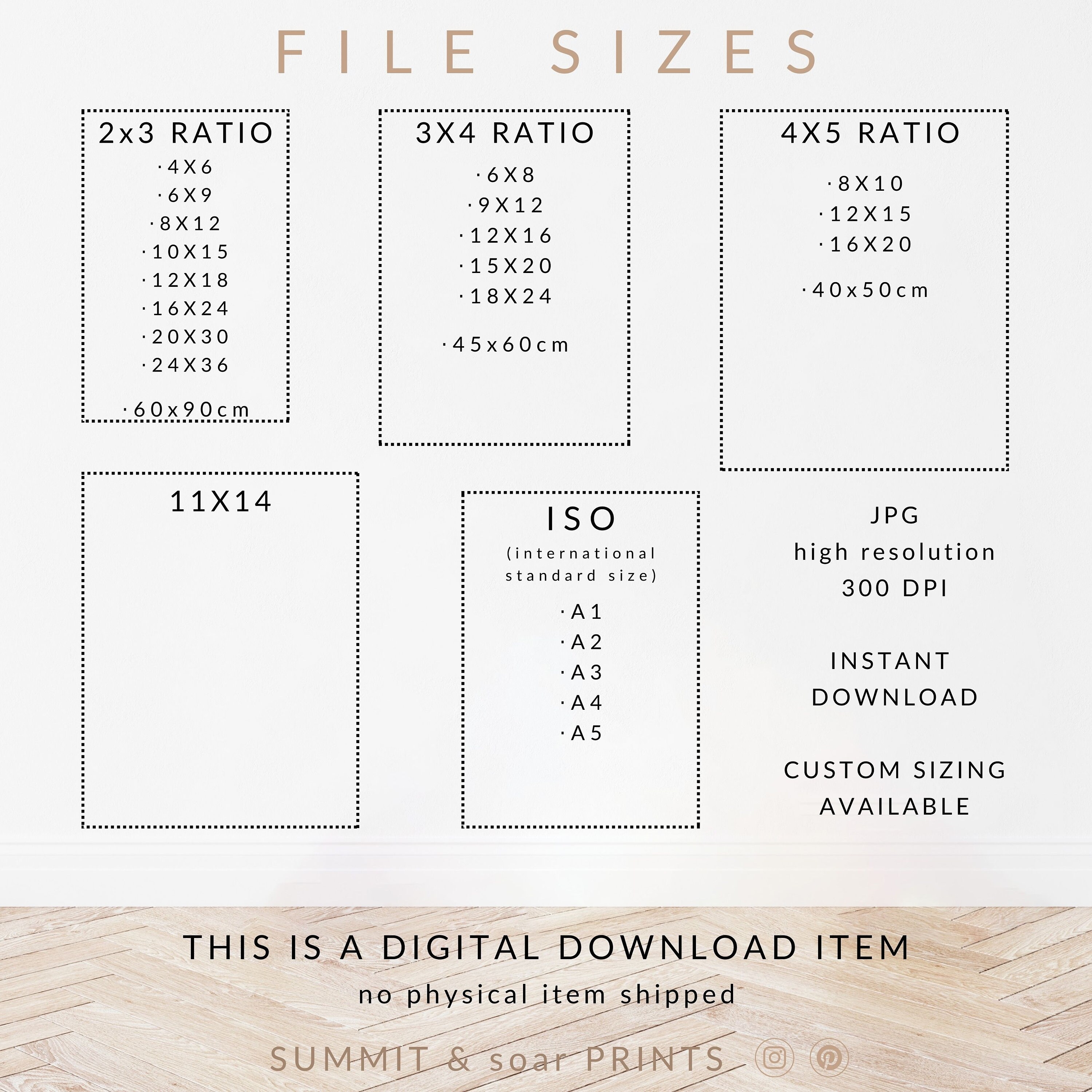 Abstract Boho Palm Print, Black Palm Tree Print, Boho Abstract Wall Art ...