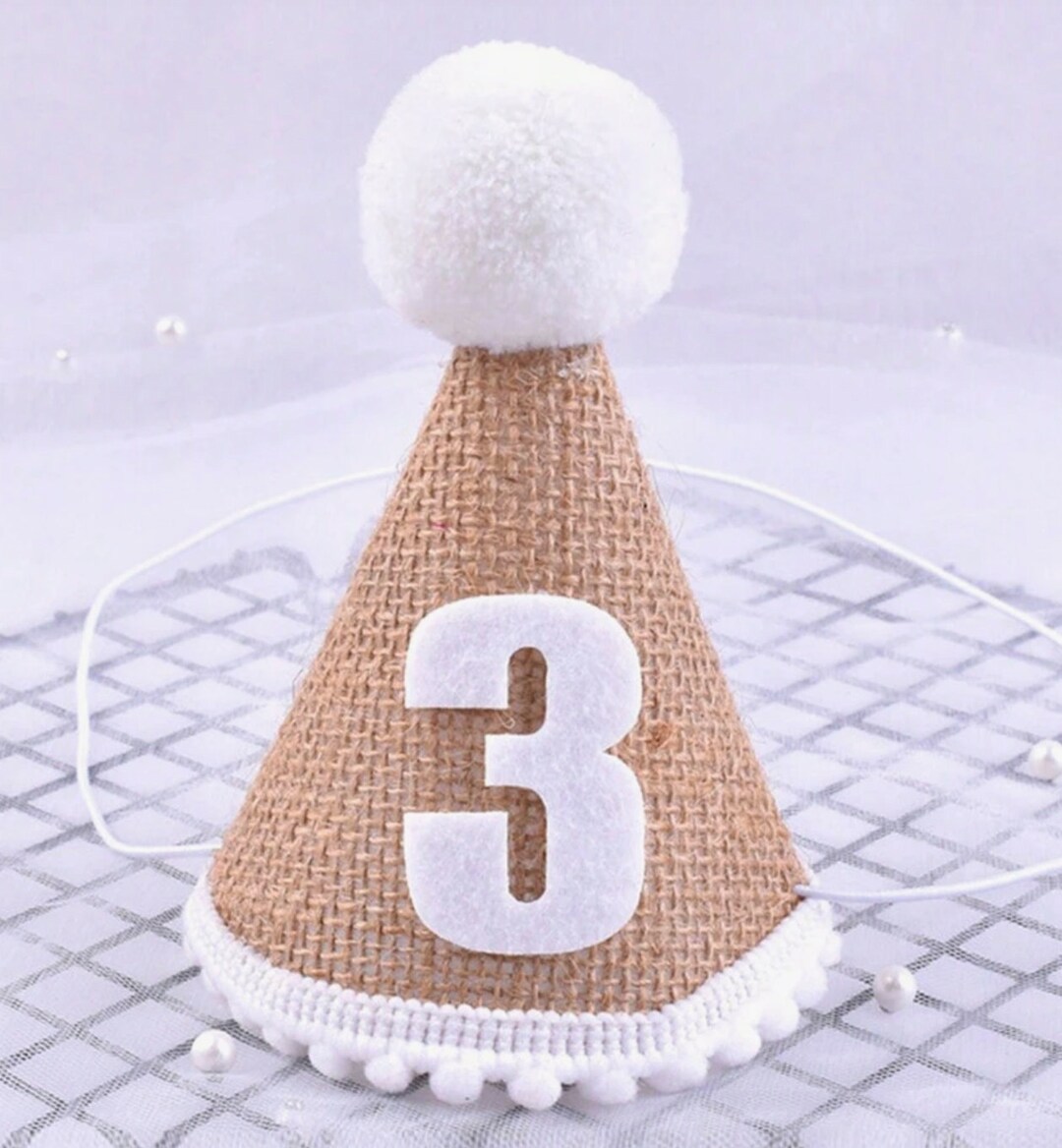3rd Birthday Hat | Year 1 + 2 Available | Baby Birthday - Etsy