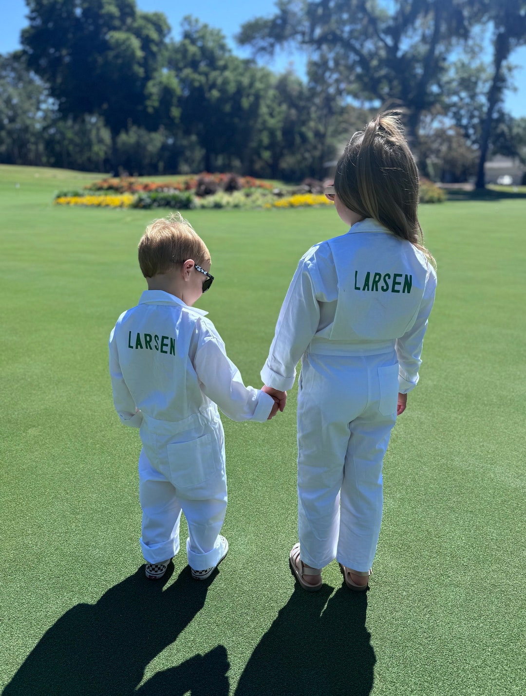 KIDS CUSTOM: Golf Caddy Jumpsuits - Etsy