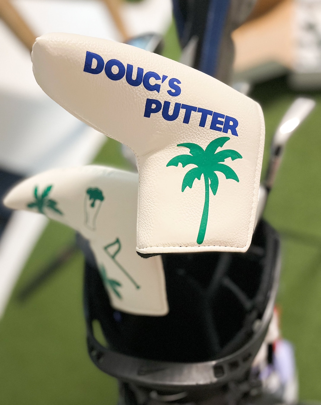 CUSTOM Putter Head Cover Multiple Icons - Etsy