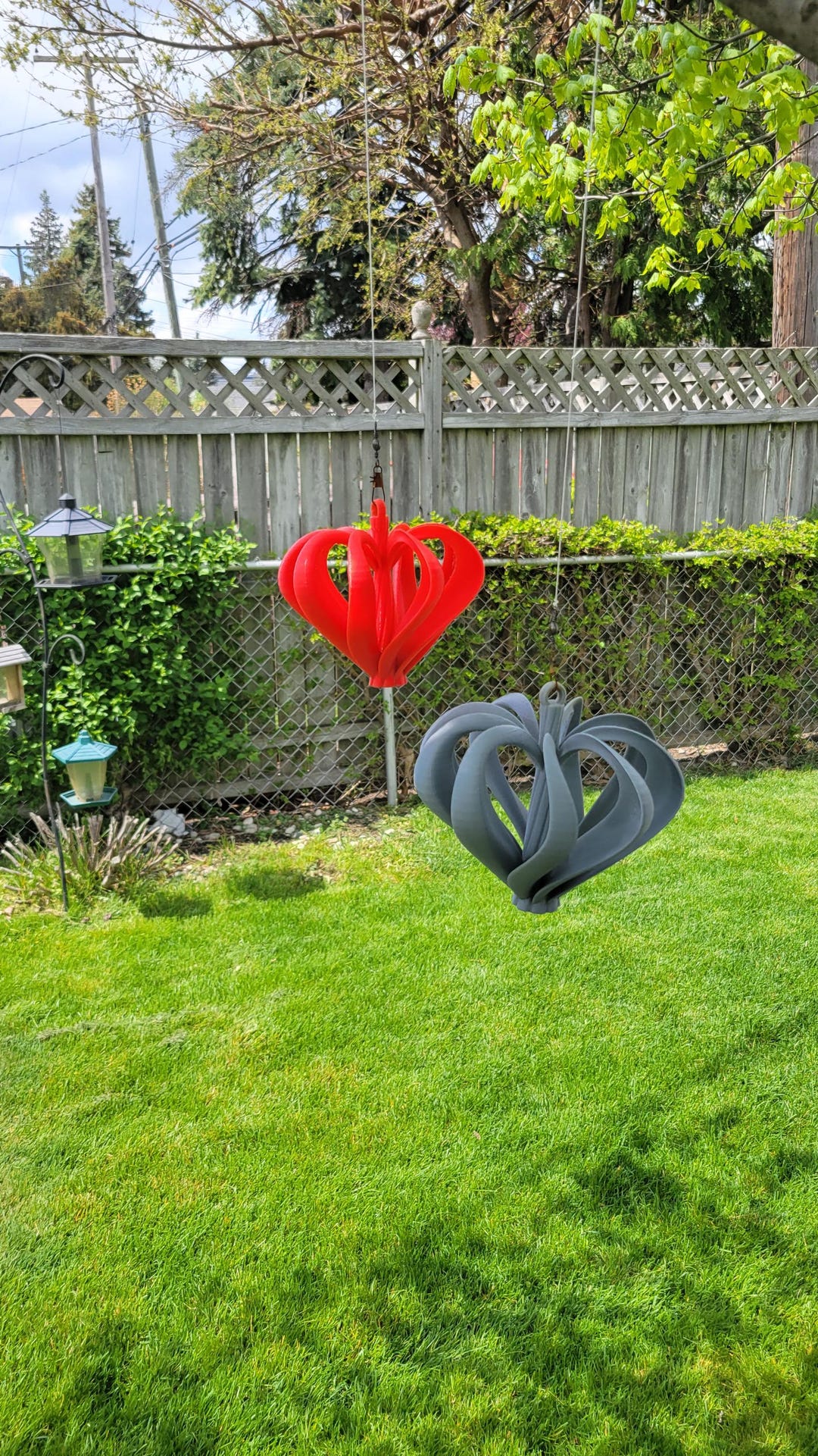 Wind Spinner Heart - Etsy