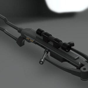 Star Wars Themed Old Republic Blaster Prop Wentross Bowcaster STL File ...