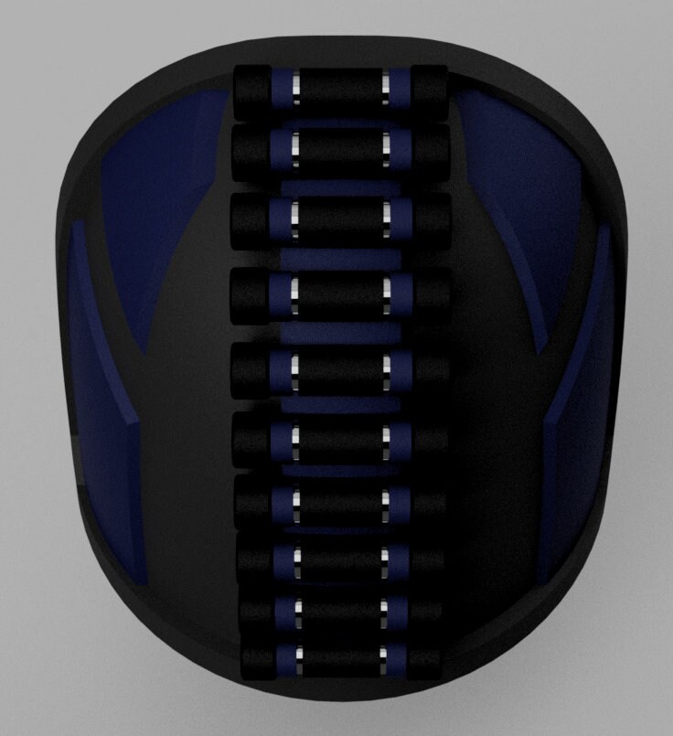 Custom Mandalorian Style Shoulder Bells Ammo - Etsy