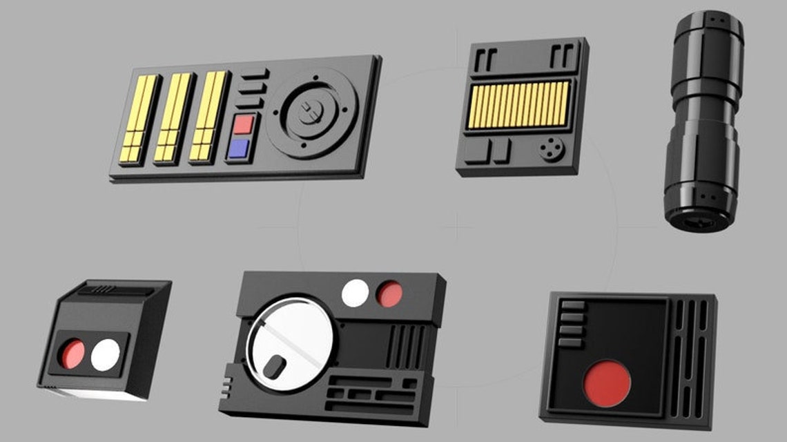 Star Wars Themed Greeblies STL Files for 3d Printing - Etsy Hong Kong