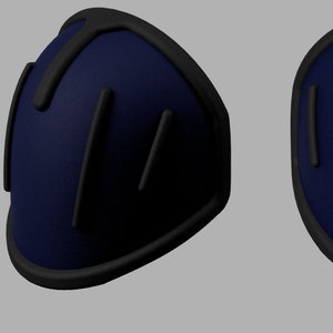 Custom Mandalorian Style Shoulder Bells Heavy Mando Hybrid 3d Printing ...