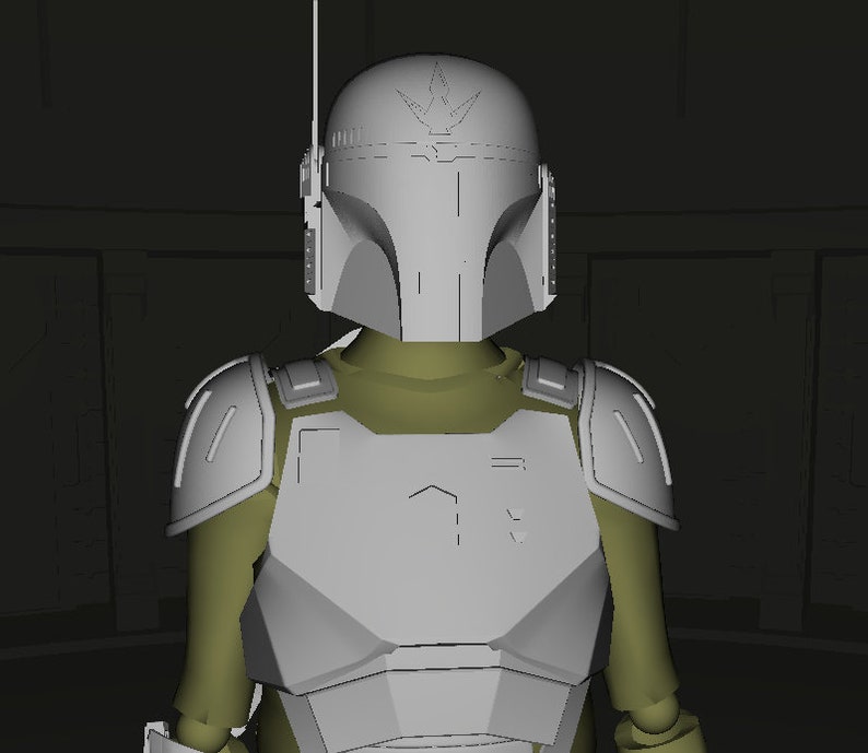 Custom Mandalorian Style Shoulder Bells Heavy Mando | Etsy