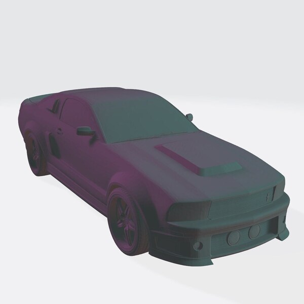 Ford Mustang Stl Files - Etsy