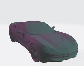 Corvette Stl File - Etsy