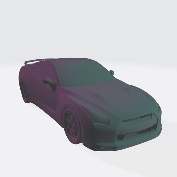 Model Car Stl File - Etsy