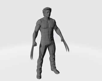 Super Hero 3d Print | Etsy