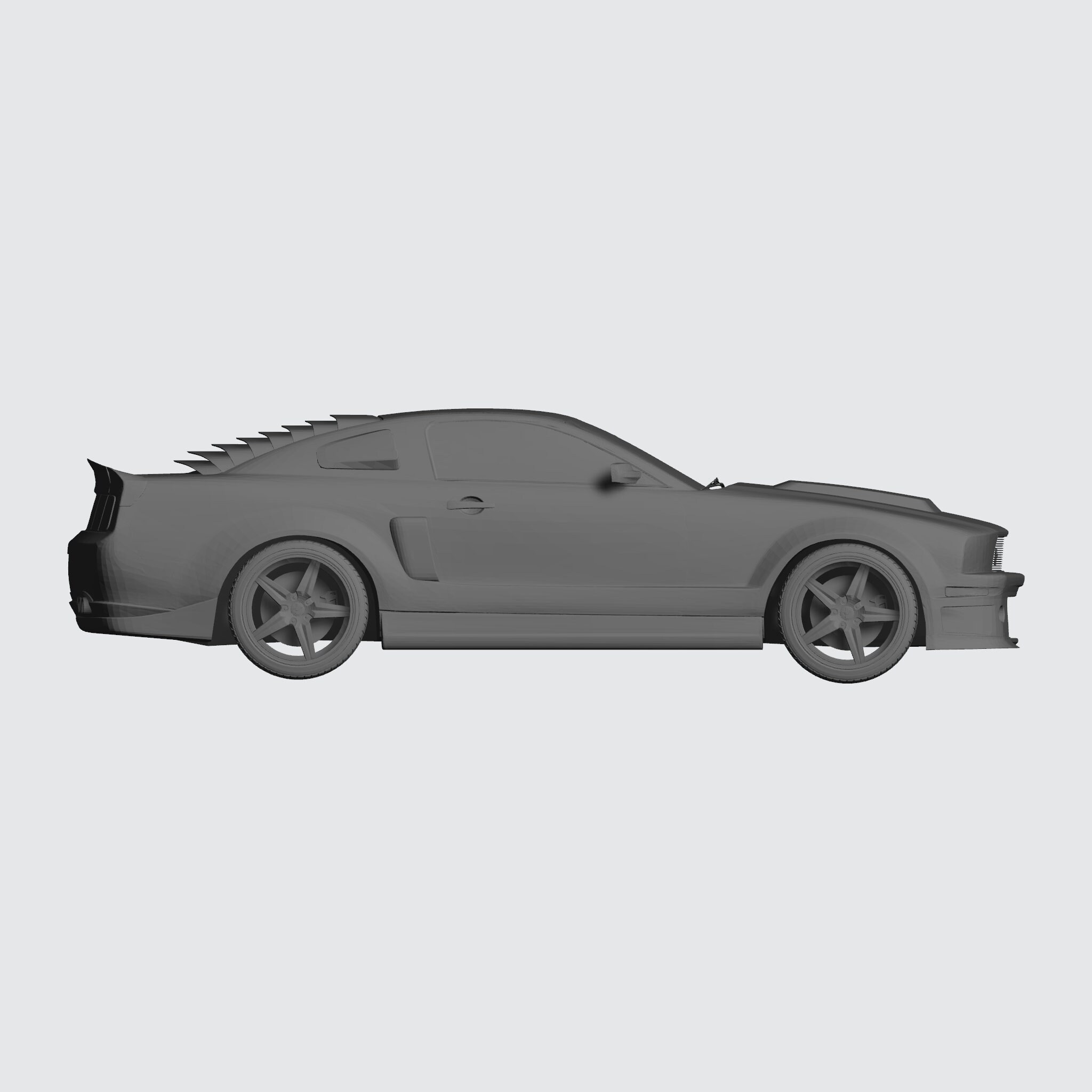 Ford Mustang Eleanor 3D Stl File Super Car 3d Stl File 3D | Etsy UK