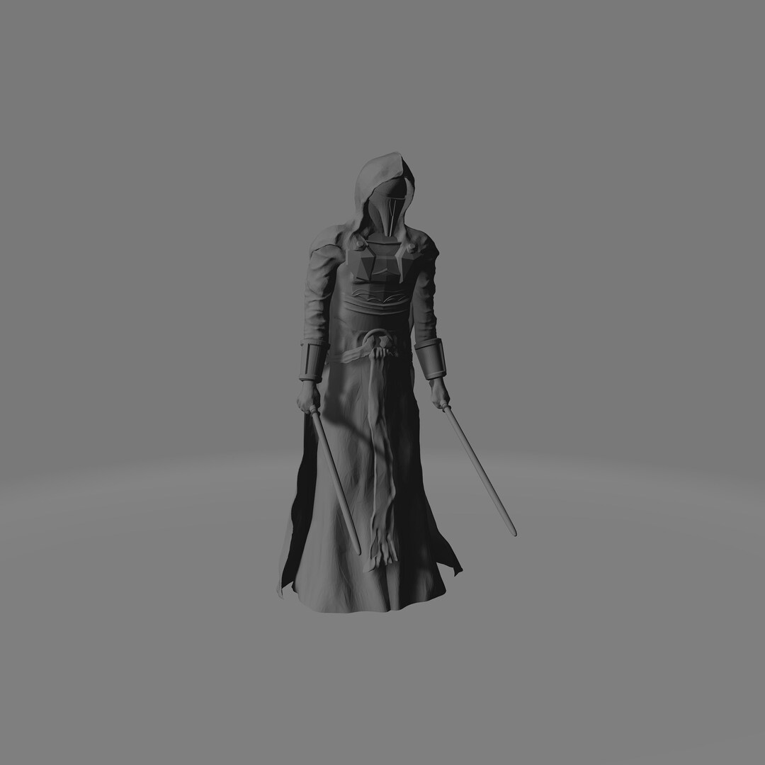 Darth Revan Star Wars 3d Stl File Ready to Print Models 3d Models 3d ...
